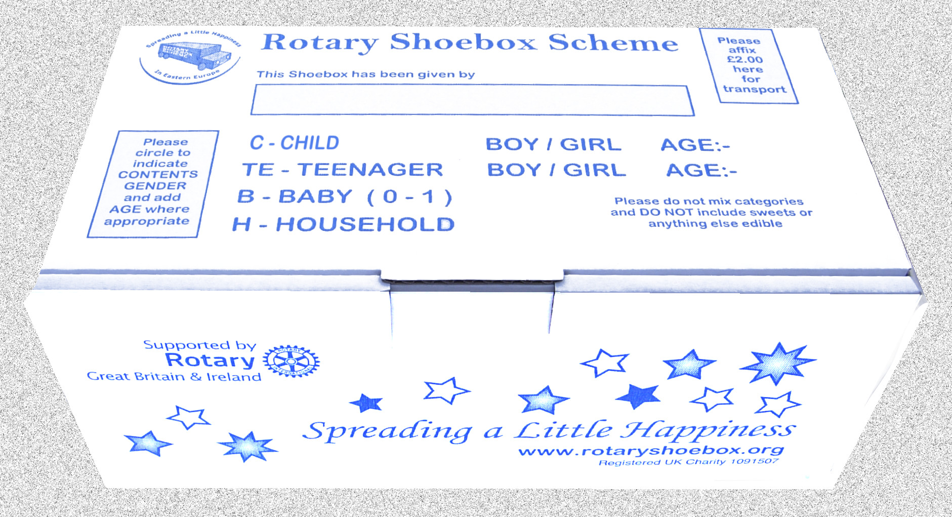 Rotary Shoebox Scheme – Sending boxes of gifts to Eastern Europe