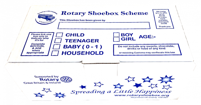 Returning Boxes – Rotary Shoebox Scheme