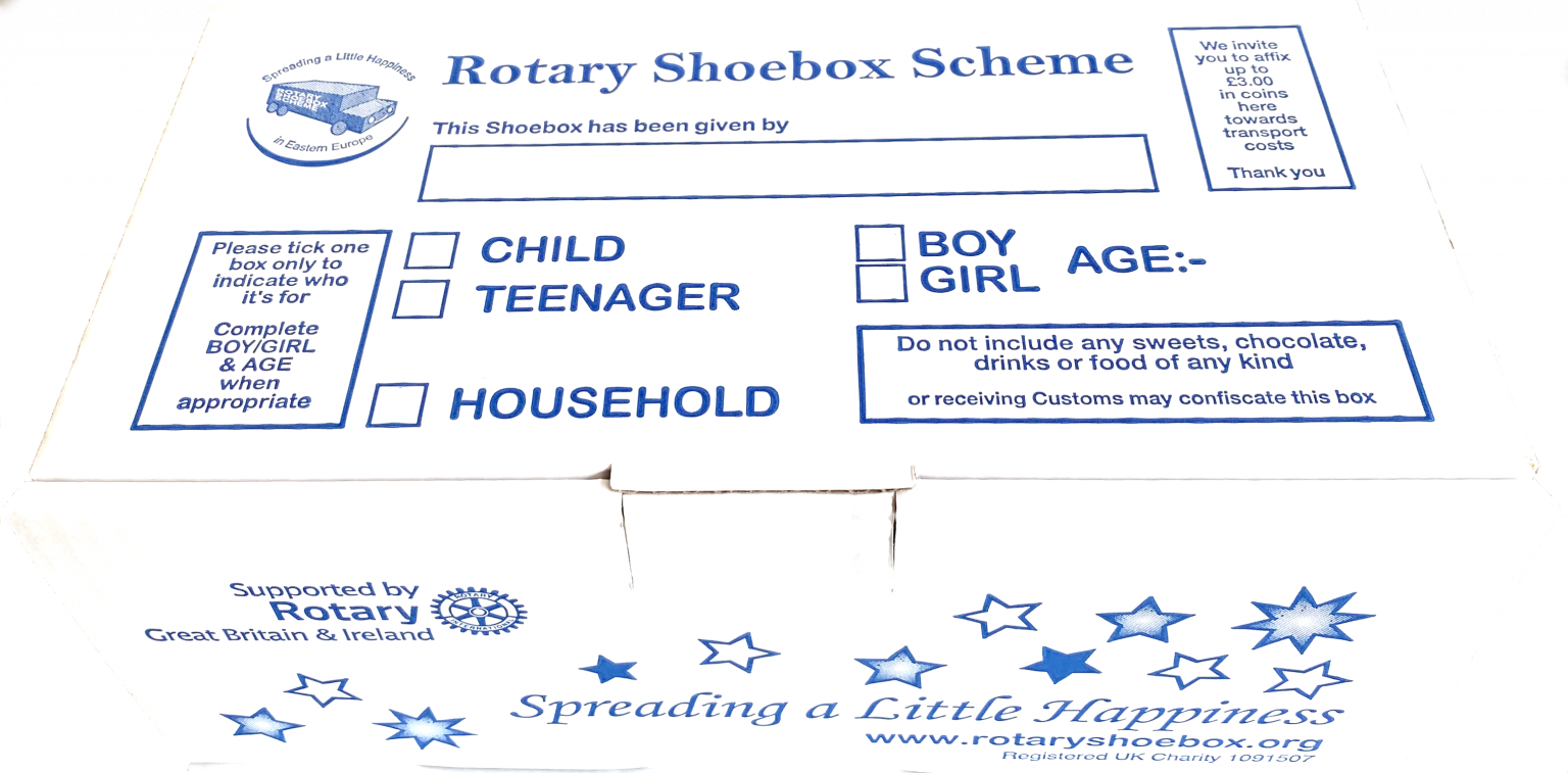Rotary Shoebox Scheme – Sending boxes of gifts to Eastern Europe