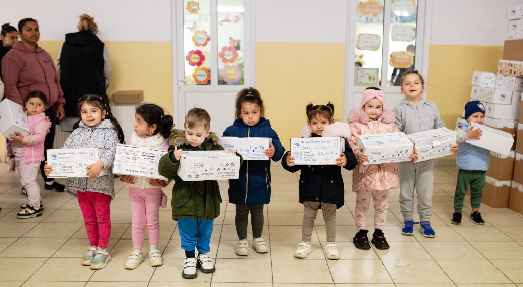 Rotary Shoebox Scheme – Sending boxes of gifts to Eastern Europe
