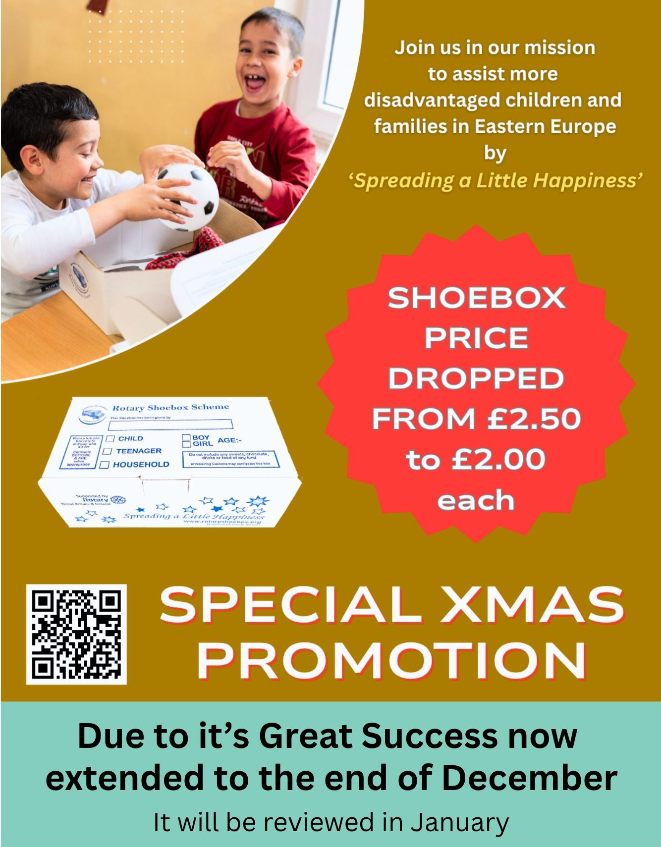 Rotary Shoebox Scheme – Sending boxes of gifts to those disadvantaged ...